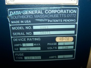 Data General 6053 - Terminals